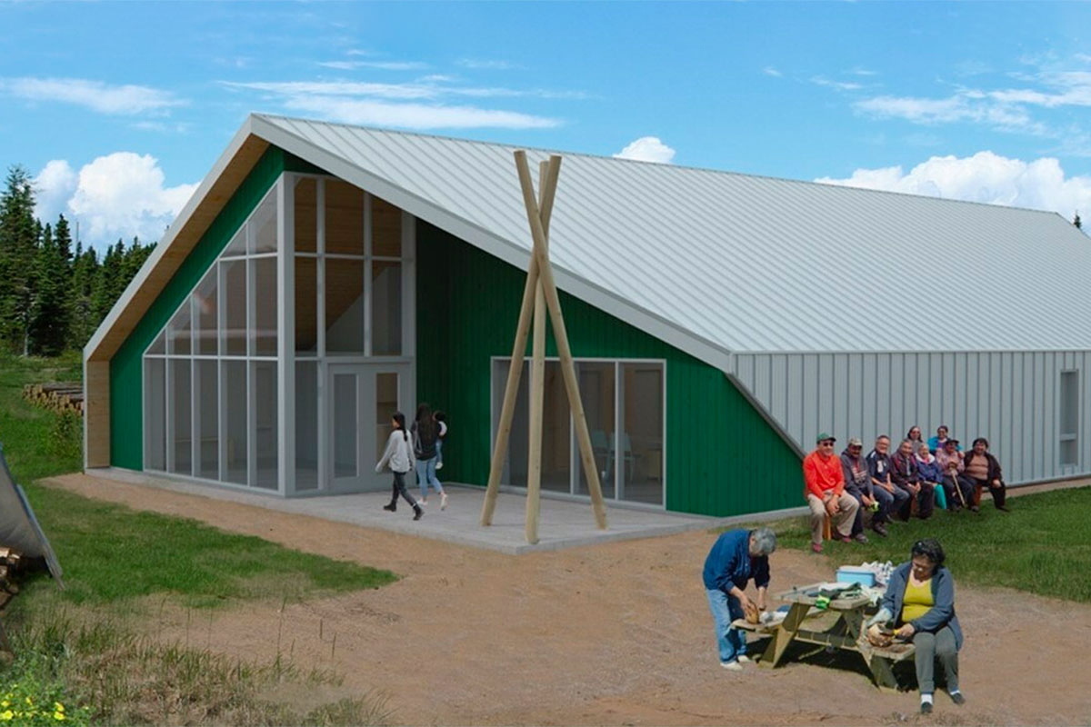 Un pavillon culturel pour la communauté de Ekuanitshit | Voir vert - Le ...